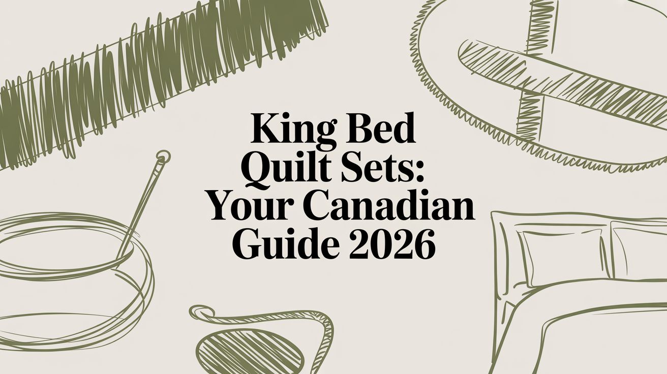 King Bed Quilt Sets: Your Canadian Guide 2026 – IdyllVie